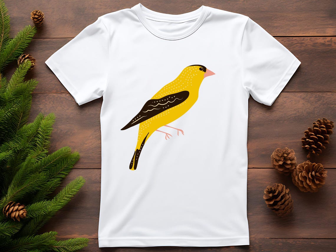 Goldfinch SVG Bundle, American Goldfinch Png, American Goldfinch Vector ...
