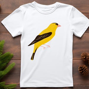 Goldfinch SVG Bundle, American Goldfinch Png, American Goldfinch Vector ...