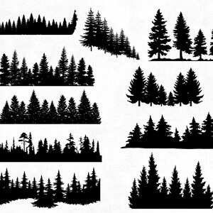 Forest SVG, Outdoor SVG, Forest Svg Bundle, Forest Clipart Bundle ...