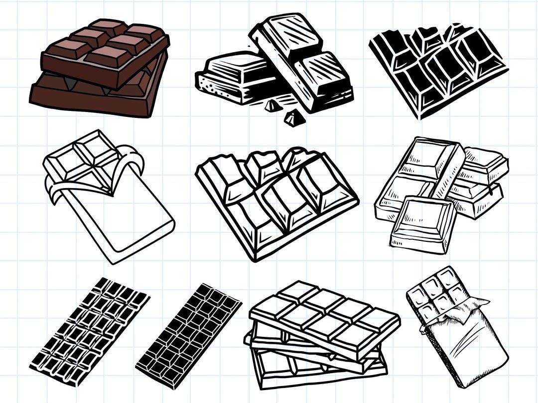 Chocolate SVG, Chocolate Bar SVG, Chocolate Cricut, Chocolate ...