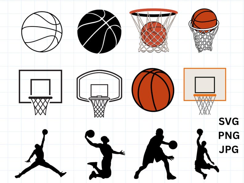 Basketball SVG, Basketball SVG Bundle, Basketball Cricut, Basketball ...