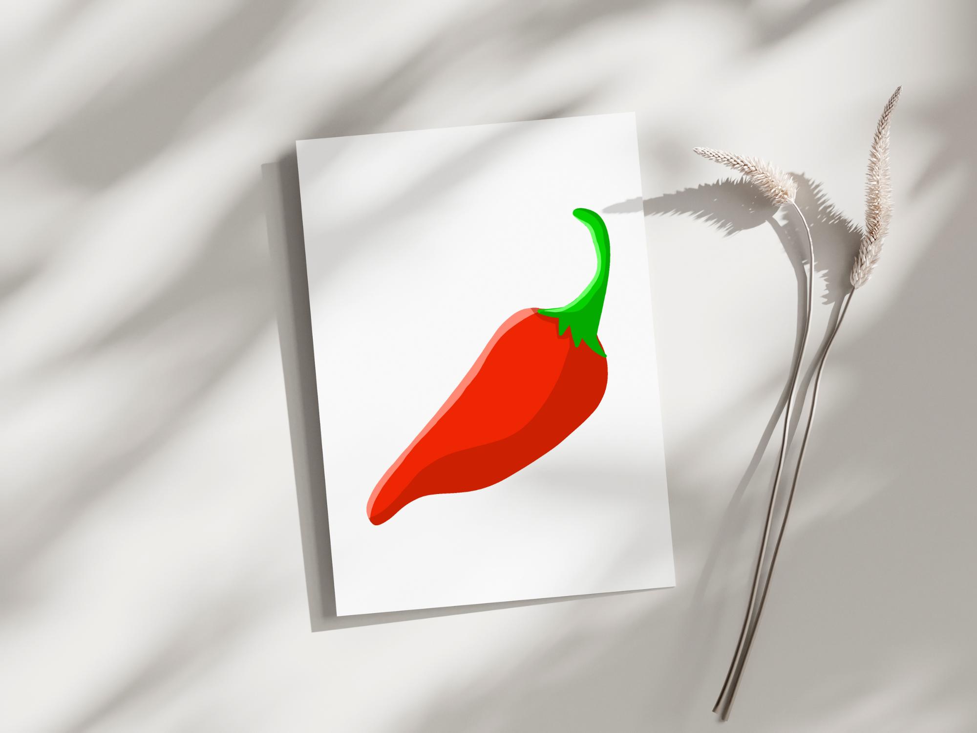 Red Chilli Svg Red Chilli Svg Cut File Red Chilli Cricut Svg Red Chilli ...