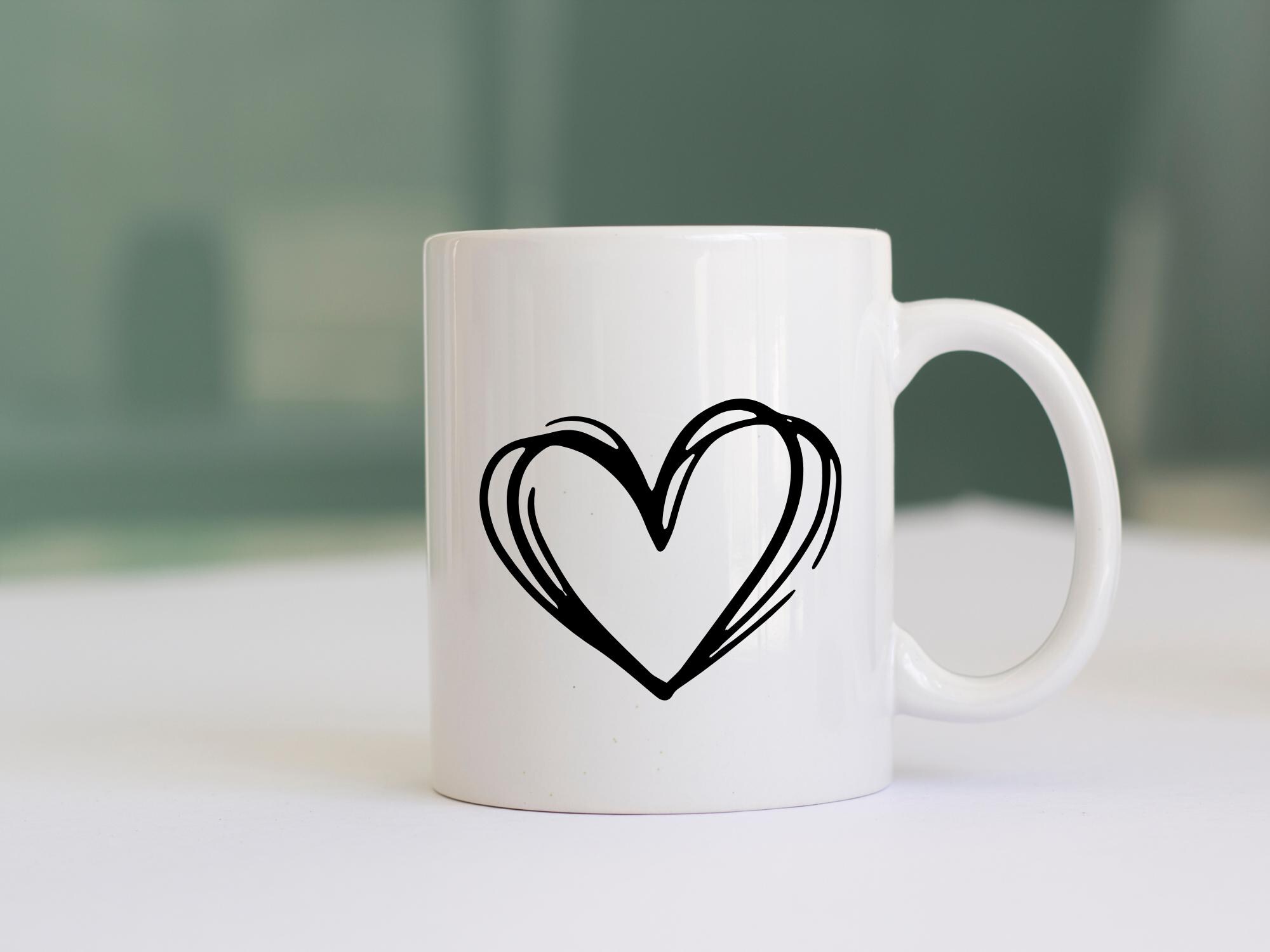 Heart SVG Bundle, Heart Clipart, Doodle Hearts, Valentines Svg, Hand ...