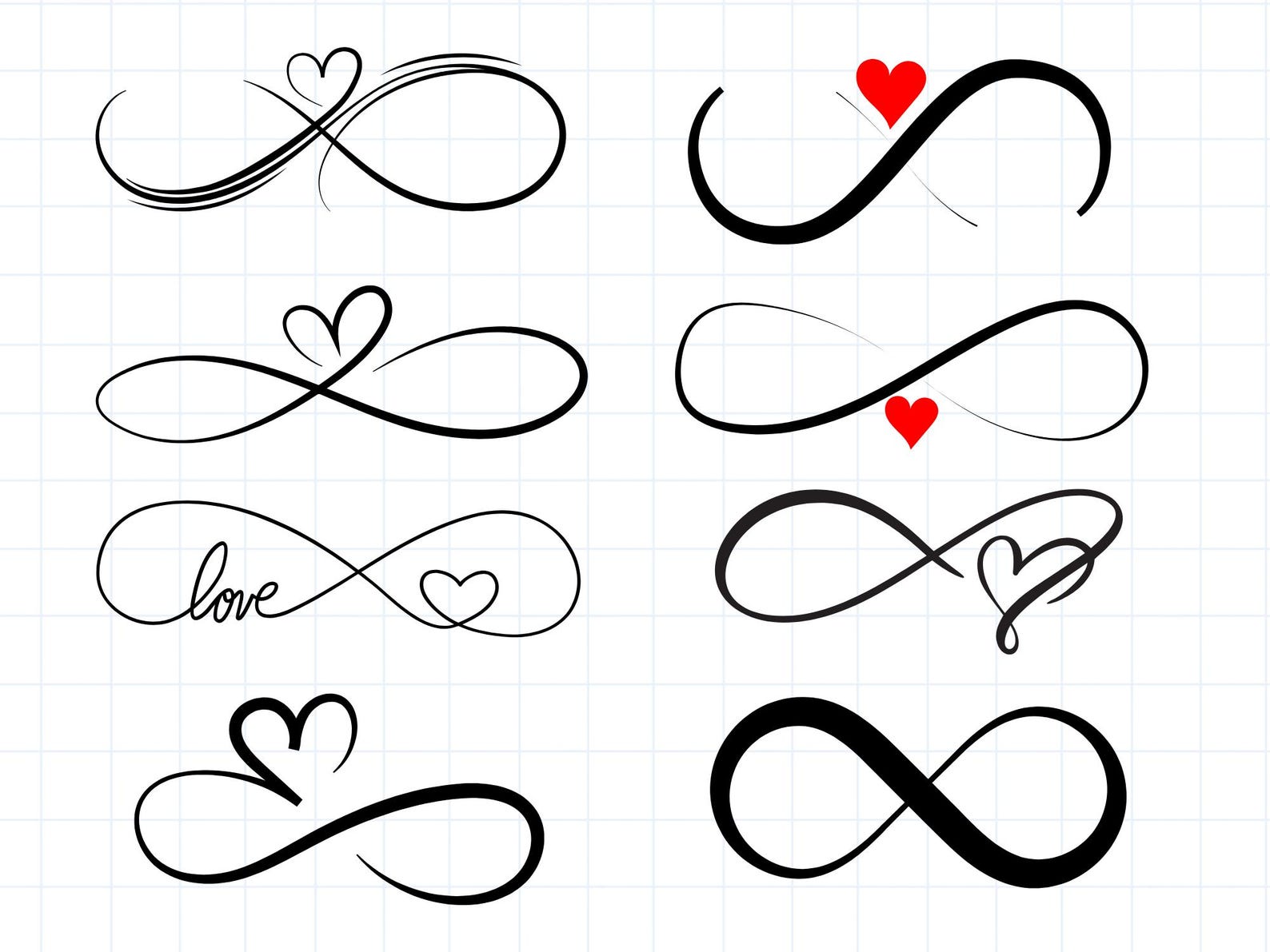 Infinity Svg, Infinity Love Svg Bundle, Forever Infinity Svg, Infinity ...
