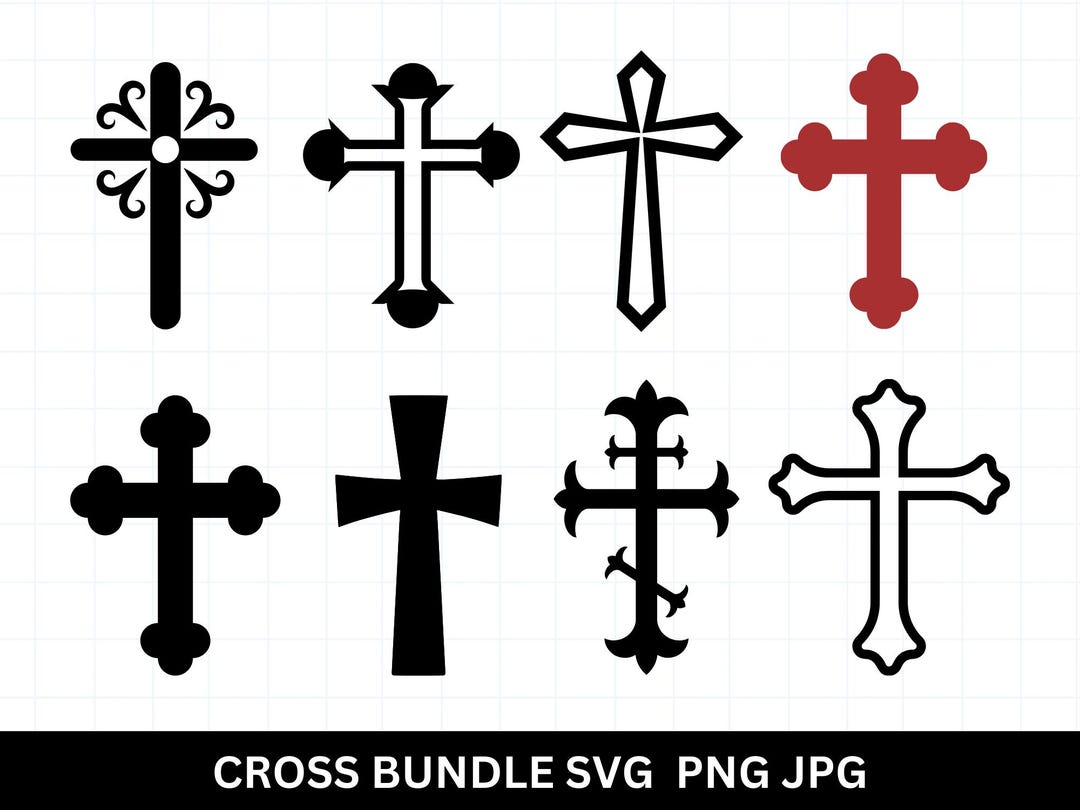 Cross SVG, Christian Cross SVG, Catholic Svg, Cross Silhouette, Cross ...