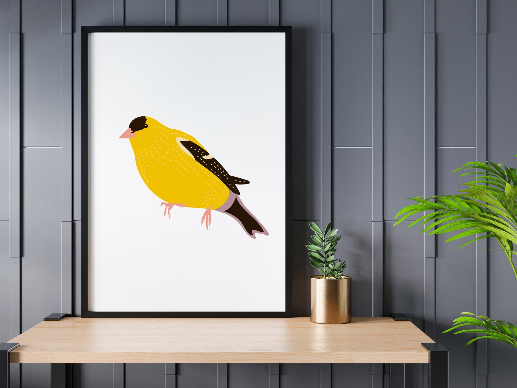Goldfinch SVG Bundle, American Goldfinch Png, American Goldfinch Vector ...