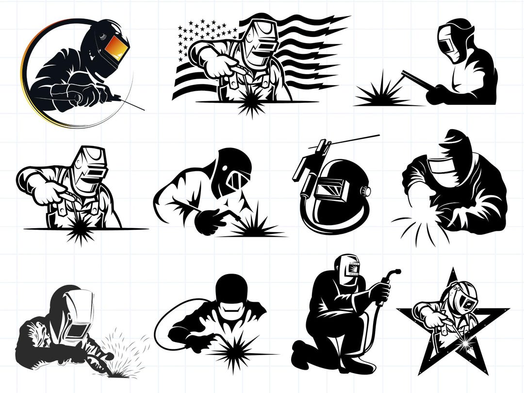 Welder SVG Bundle, Welder Clipart, Welder Vector, Welder Cut Files ...