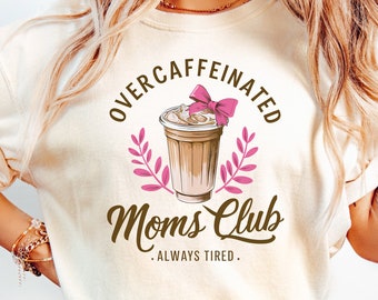 Caffeinated Moms Club PNG - Etsy