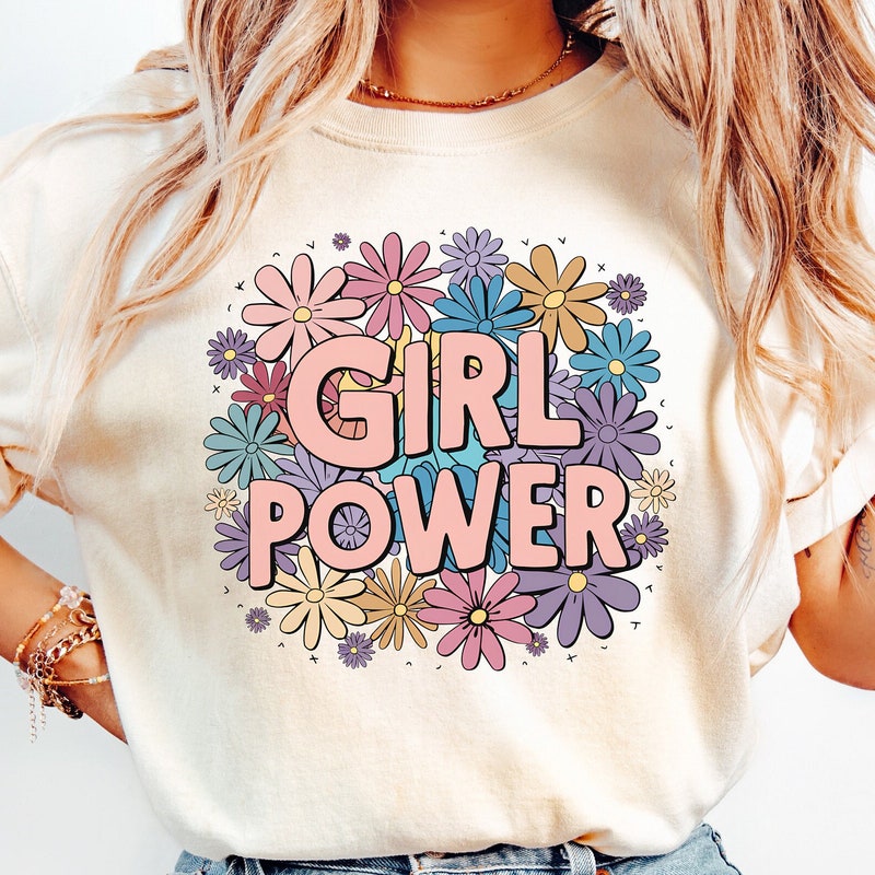 Girl Power T Shirt - Etsy