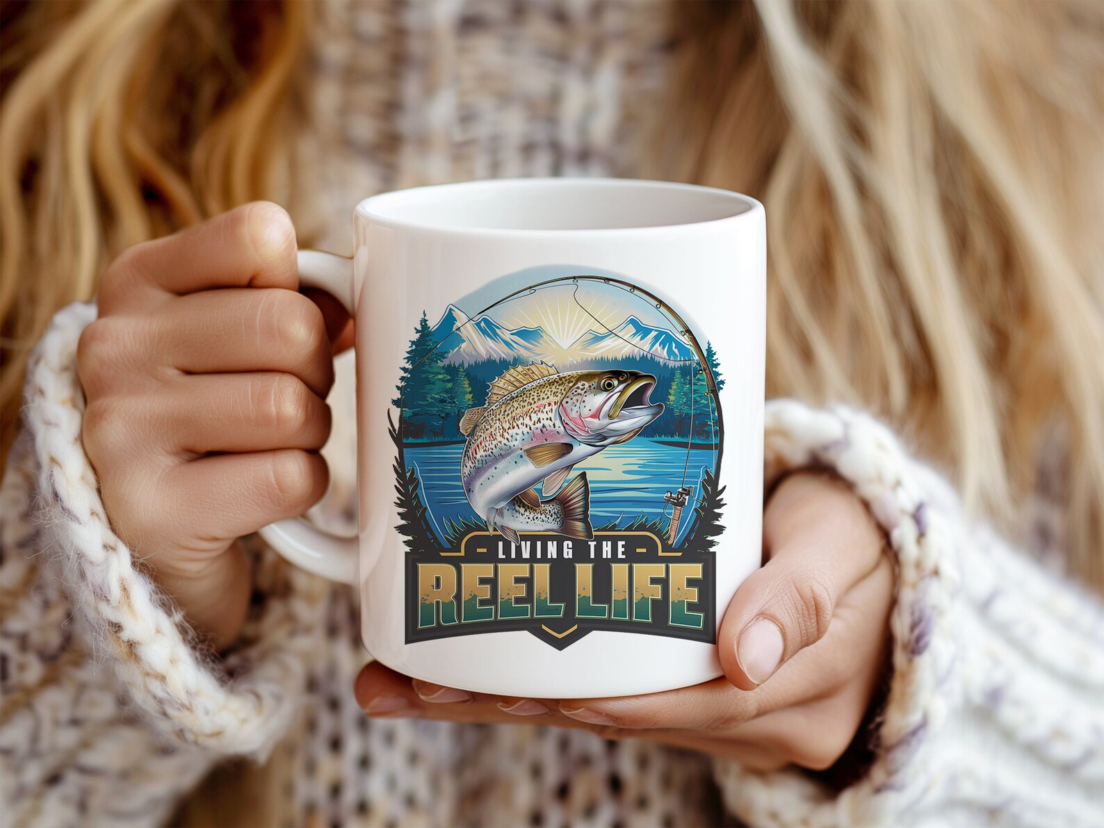 The Reel Life PNG, Fishing Digital File, Crappie Fishing Design, T ...