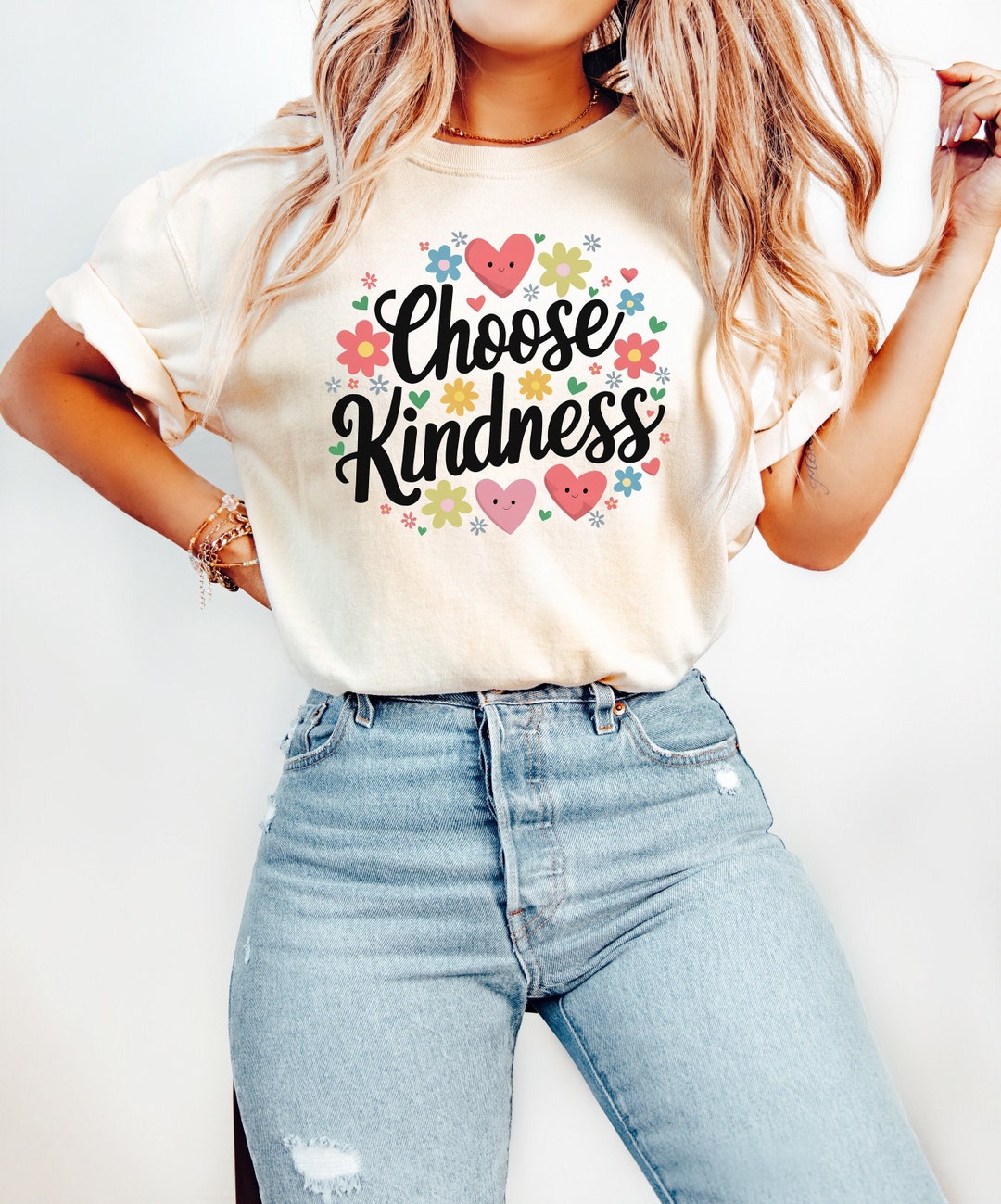Choose Kindness PNG, Kindness Png, Be Kind Png, Hearts and Flowers Png ...