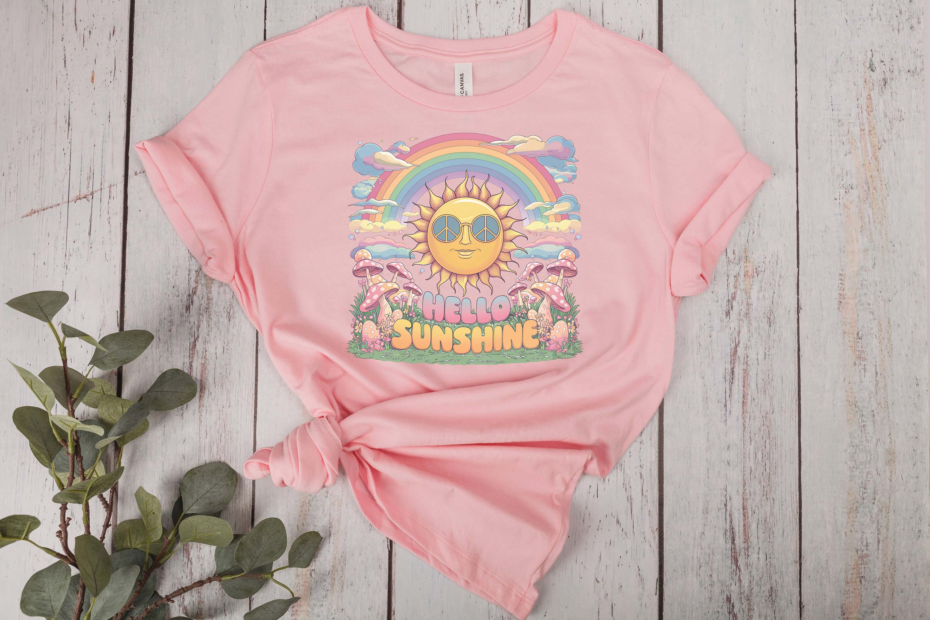 Hello Sunshine PNG, Hippie Design Png, Summer Design Png, Boho Png ...