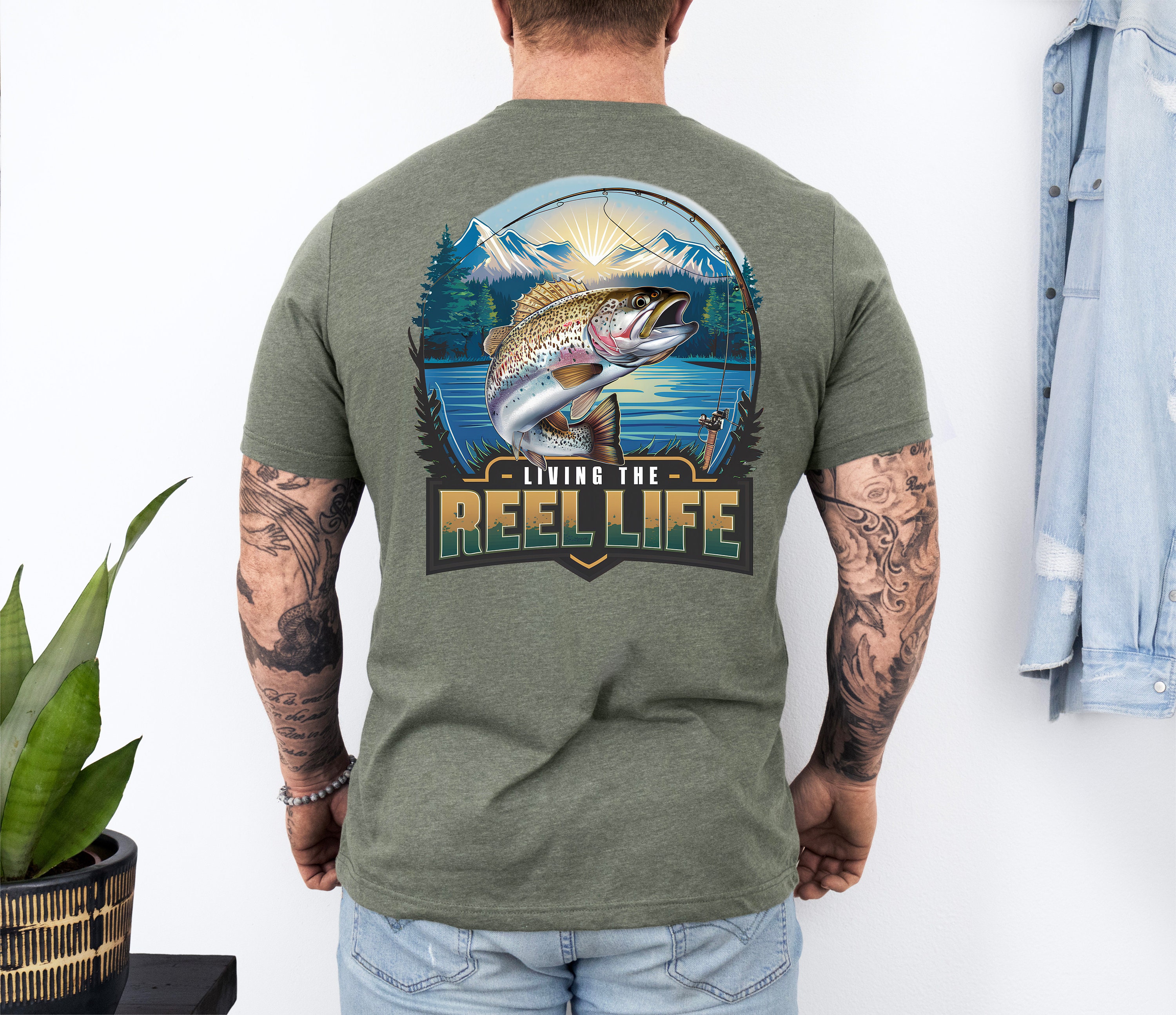 The Reel Life PNG, Fishing Digital File, Crappie Fishing Design, T ...