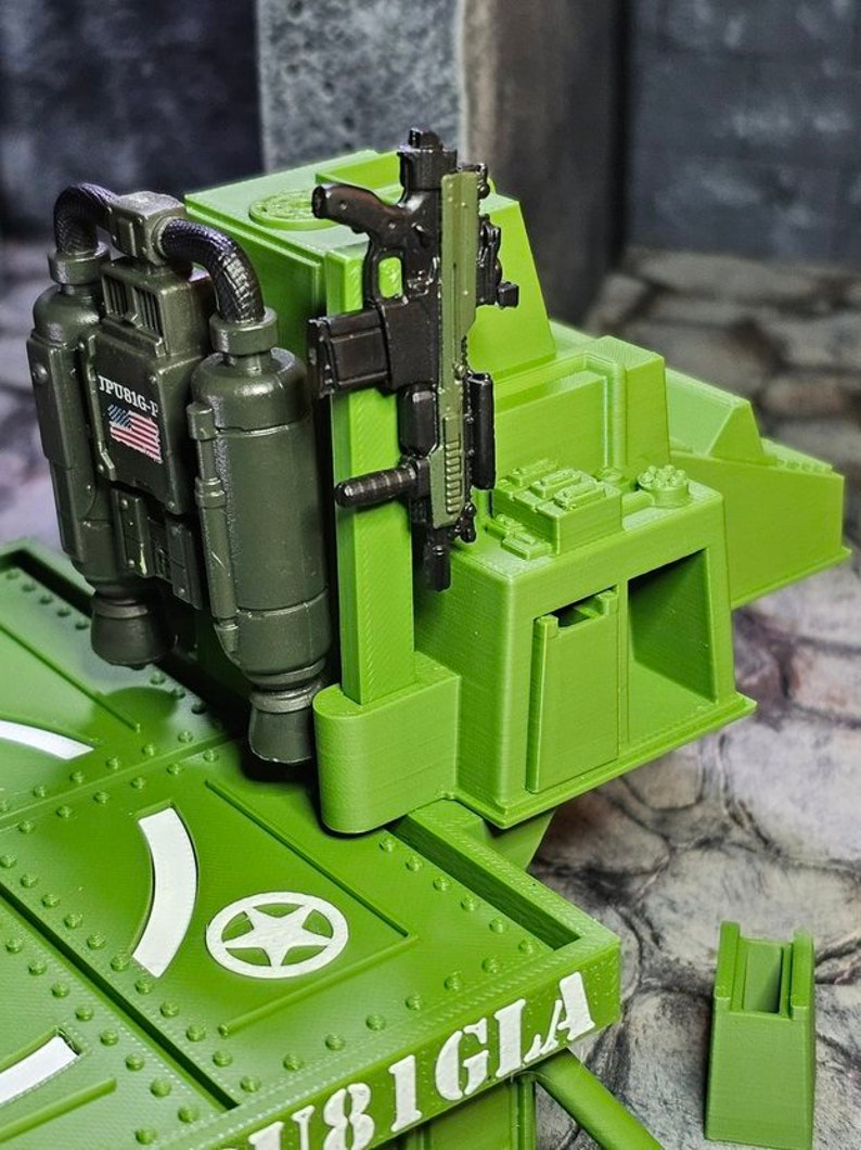 G.I. Joe Classified Jump Pad - 3D Print - Etsy