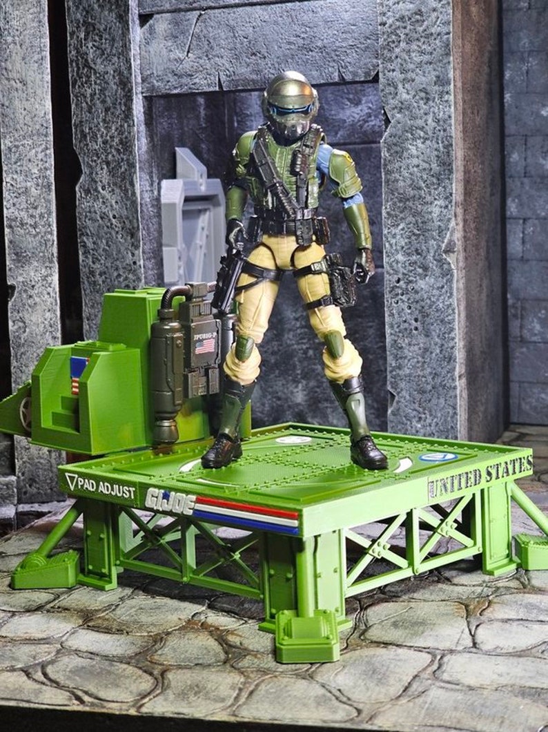 G.I. Joe Classified Jump Pad - 3D Print - Etsy