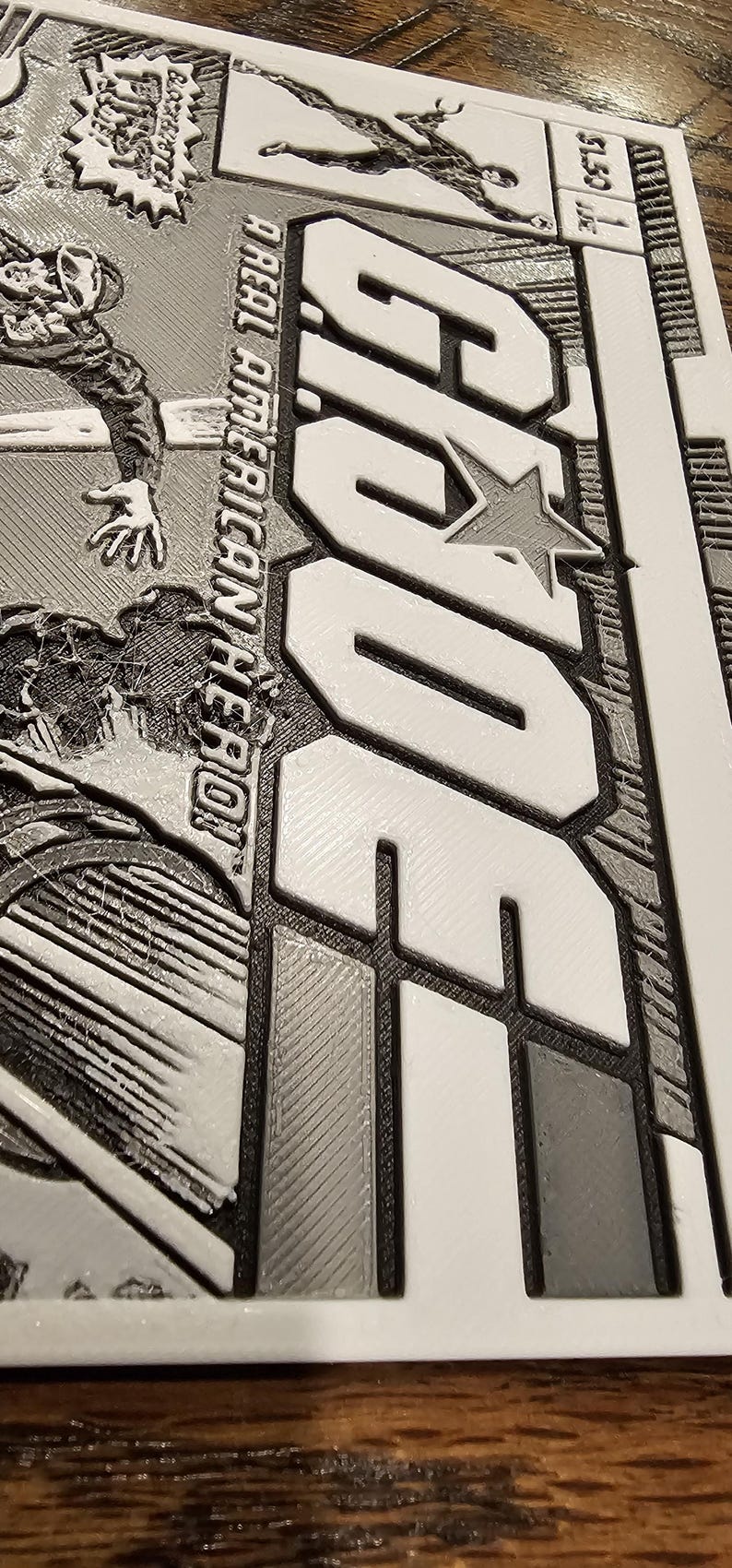 3D Printed Comic Book Cover/panel - Etsy