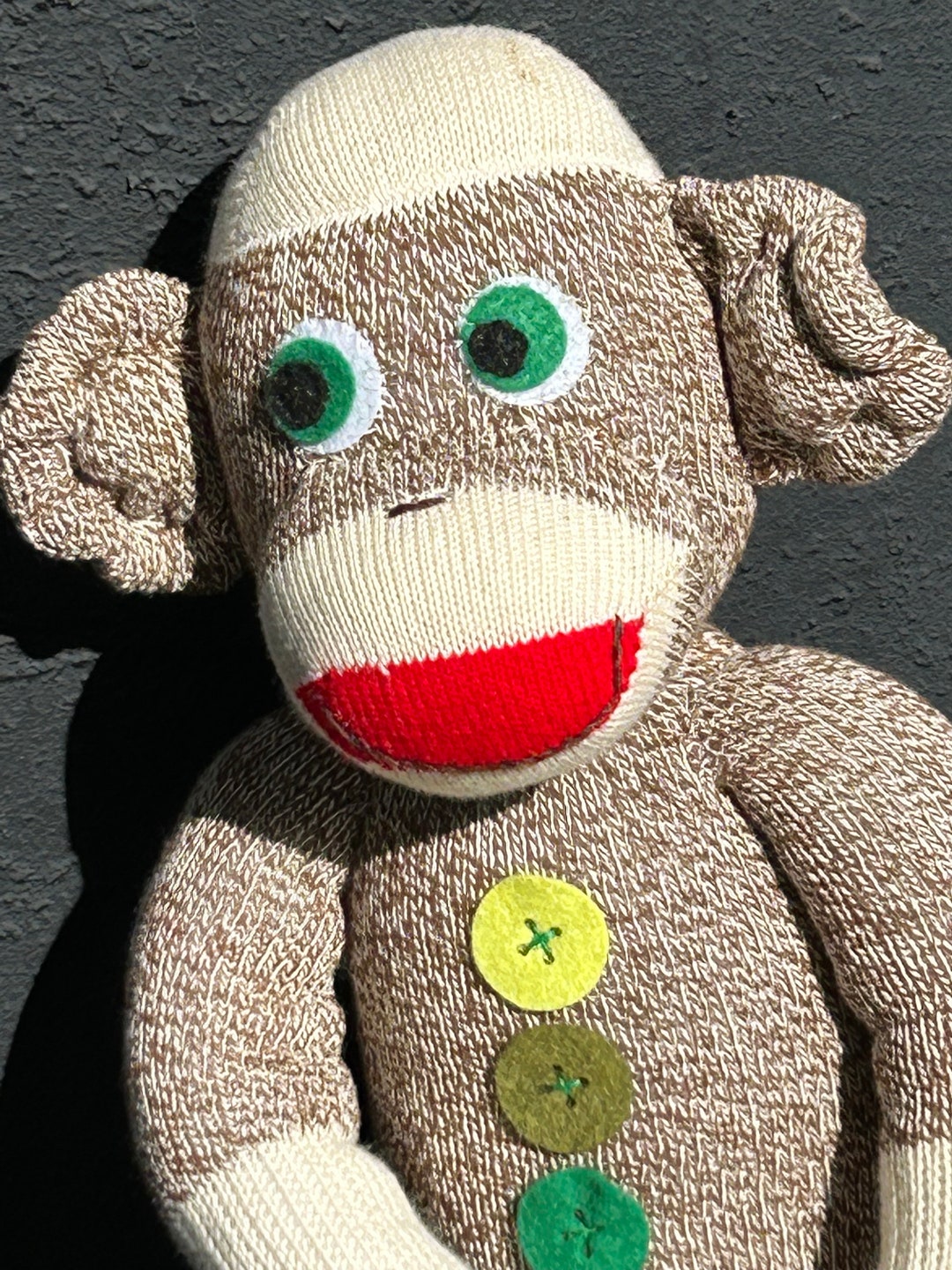 Original Red Heel Sock Monkey - Etsy