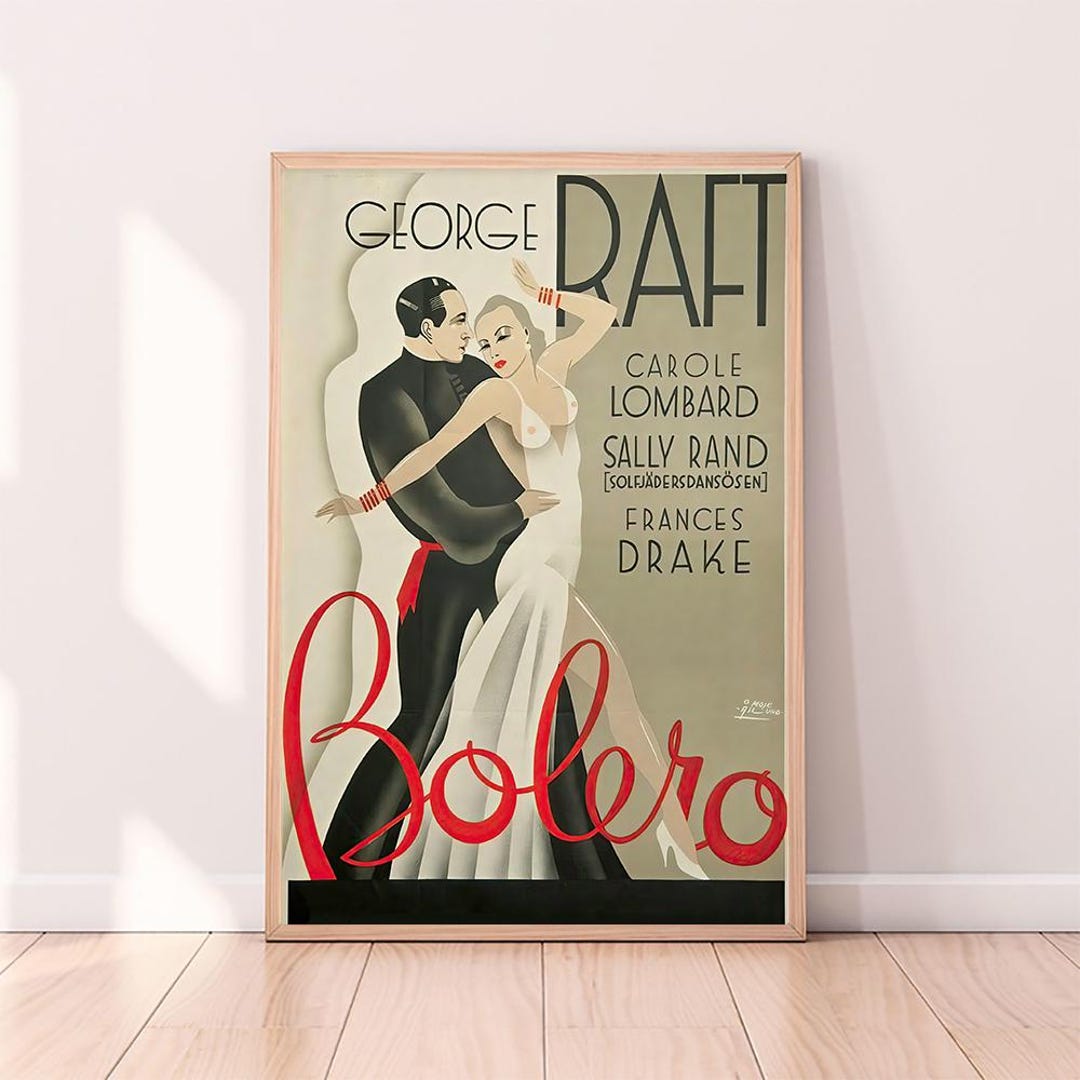 Bolero Poster,movie Poster,high Quality Canvas Print, Wall Art, Room ...