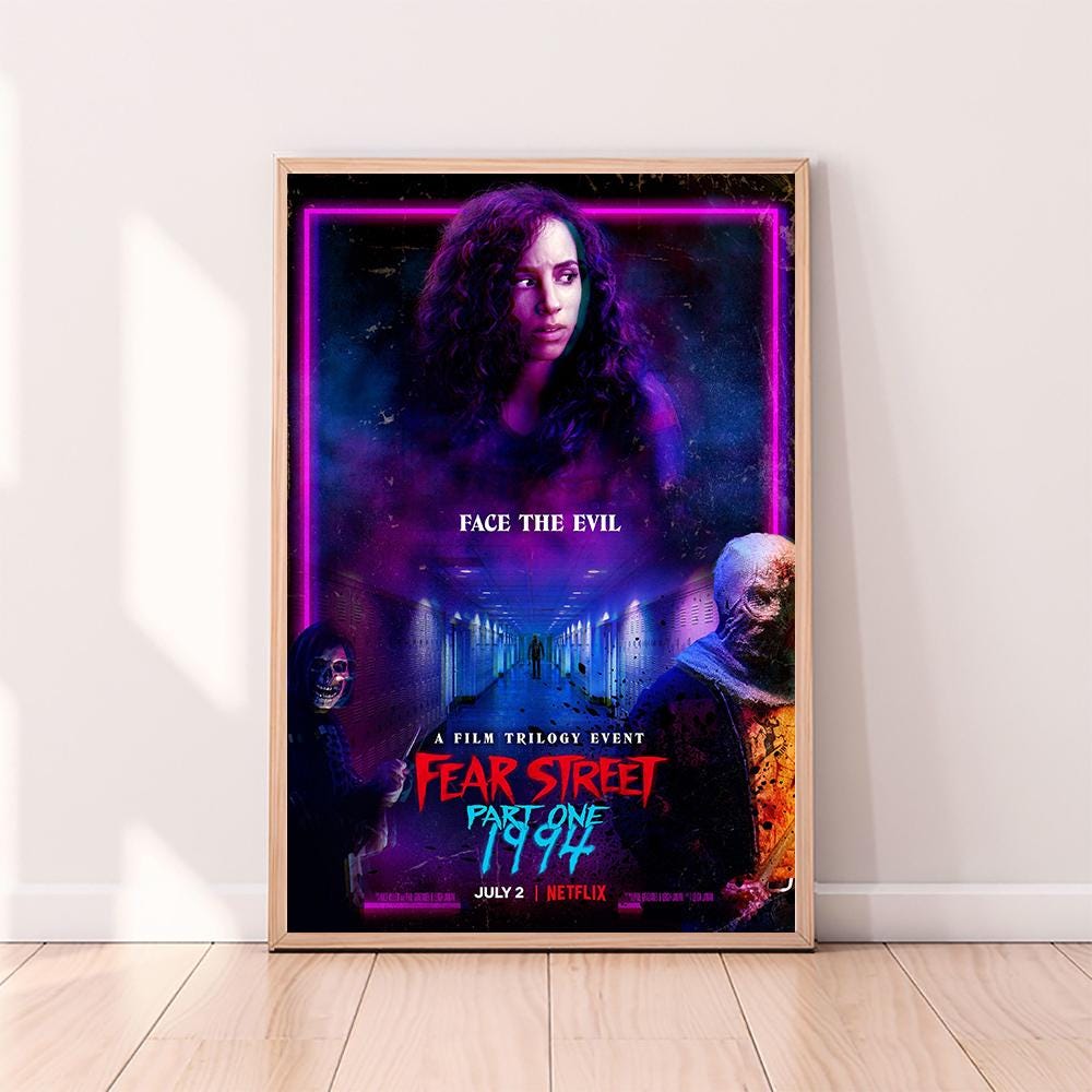 Fear Street,movie Poster,high Quality Canvas Print, Wall Art, Room ...