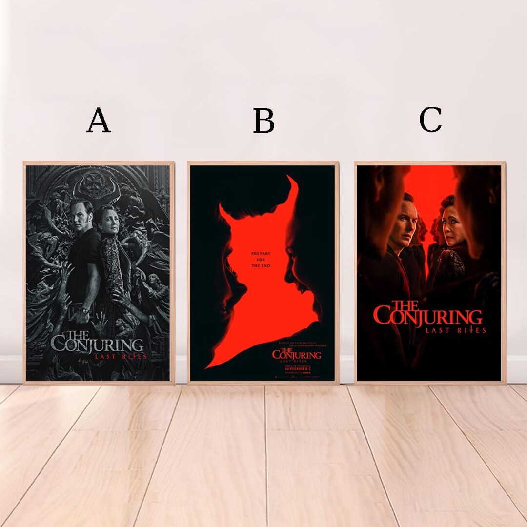 The Conjuring: Last Rites (2025),movie Poster,high Quality Canvas Print ...