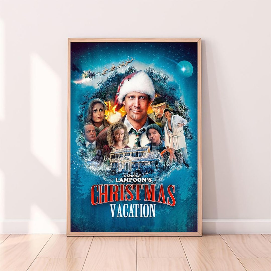 National Lampoon's Christmas Vacation,movie Poster,high Quality Canvas ...