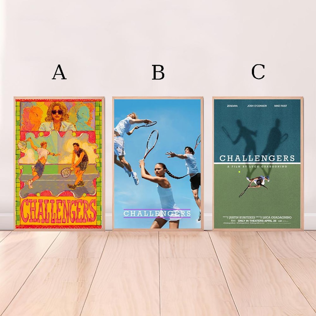 Challengers,movie Poster,high Quality Canvas Print, Wall Art, Room ...