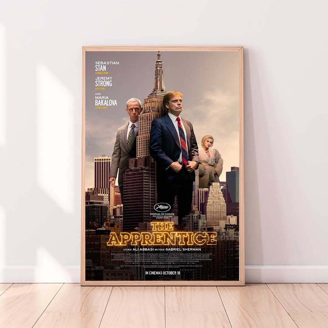 The Apprentice 2024,movie Poster,high Quality Canvas Print, Wall Art ...