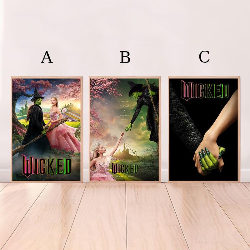 Wicked Poster - Etsy UK