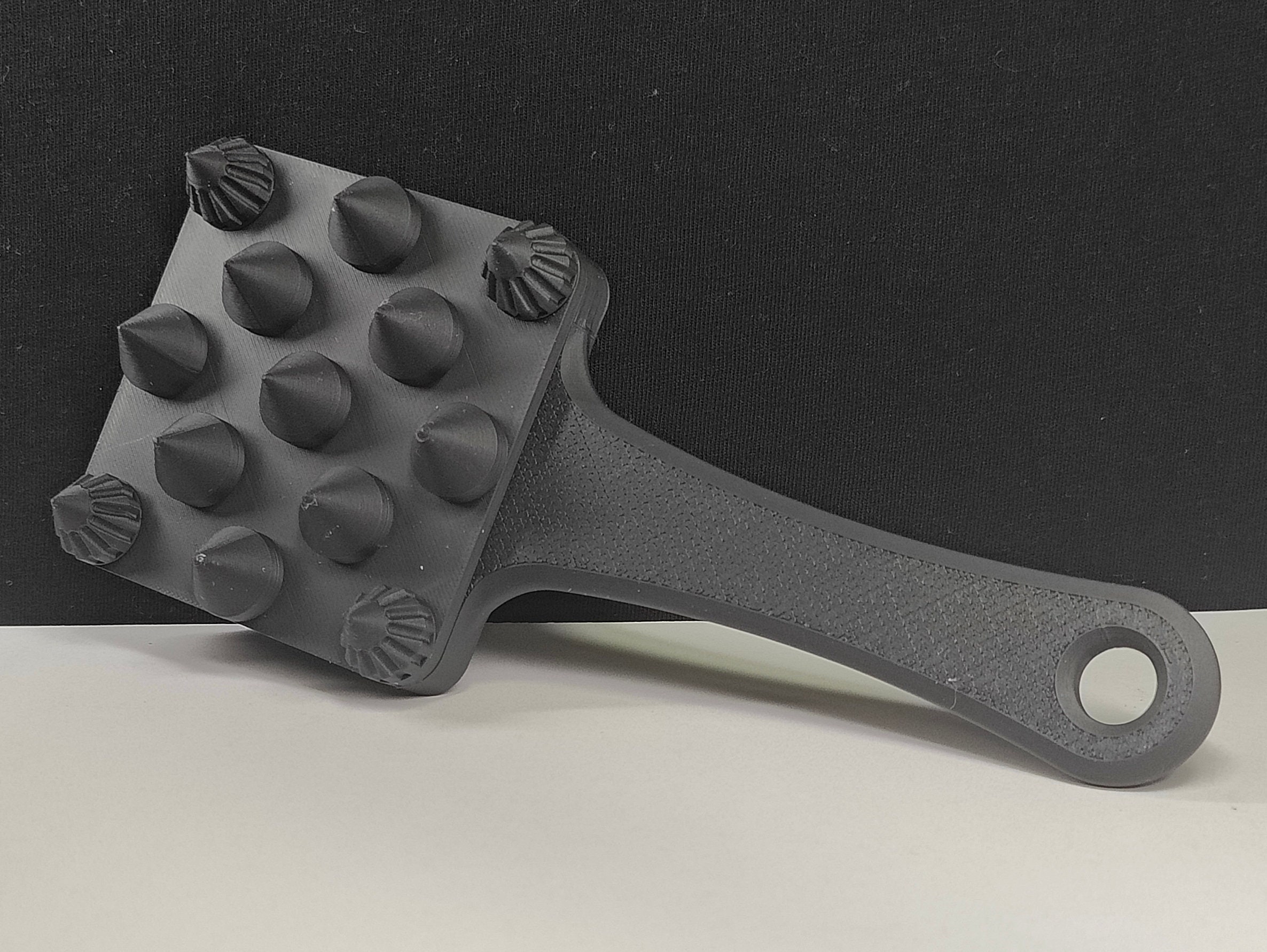 Spanking Paddle With Spikes and Needles - Etsy