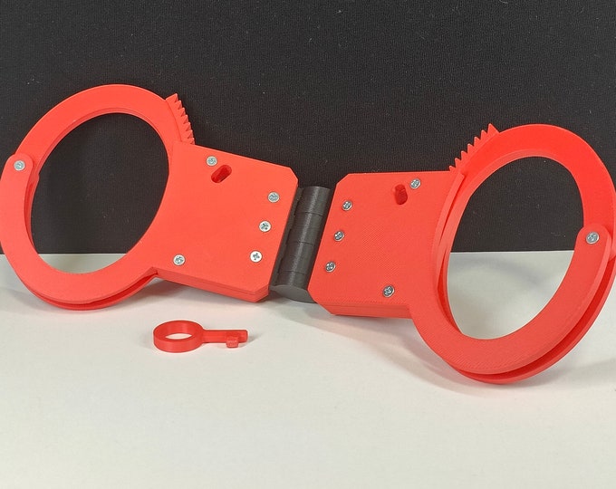 3D Printed Bondage Handcuffs With Central Joint - Etsy