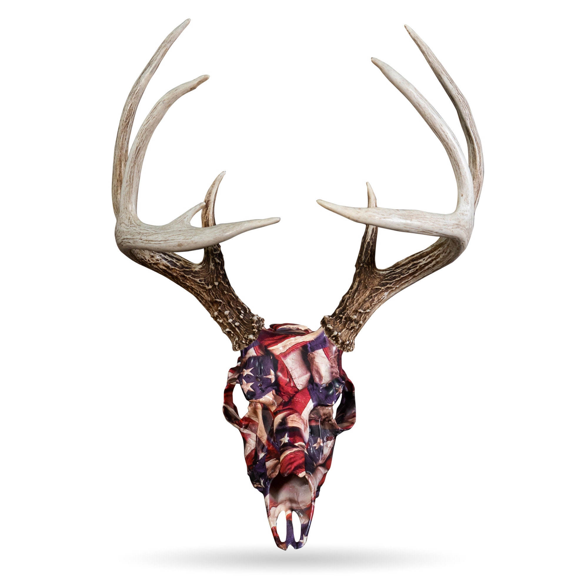 Skull Master - RESPECT FLAG - Custom Size - Hydro Dip - Deer Skull ...