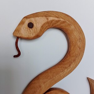 2025 Edition: Wooden Snake on a Stand - Etsy