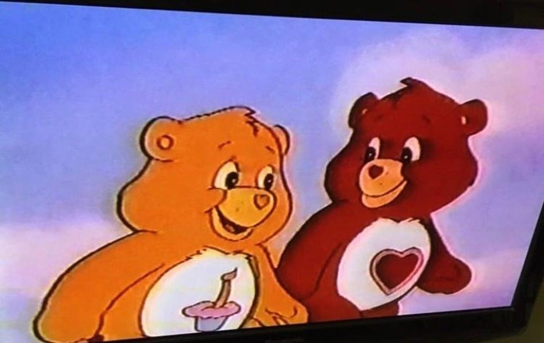 Saturday Cartoons 1987 Care Bears Muppet Babies Wuzzles Commercials VHS ...