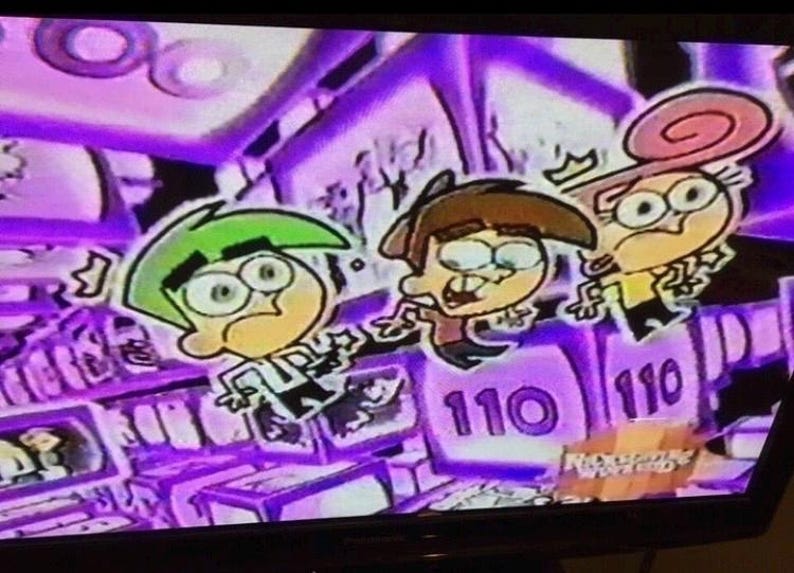 Fairly Oddparents Channel Chasers 2004 Nickelodeon Commercials VHS ...