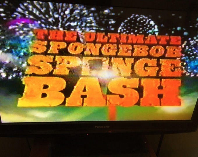 Lot of 2 Spongebob VHS – Sponge Buddies & the Sponge Who Could Fly ...