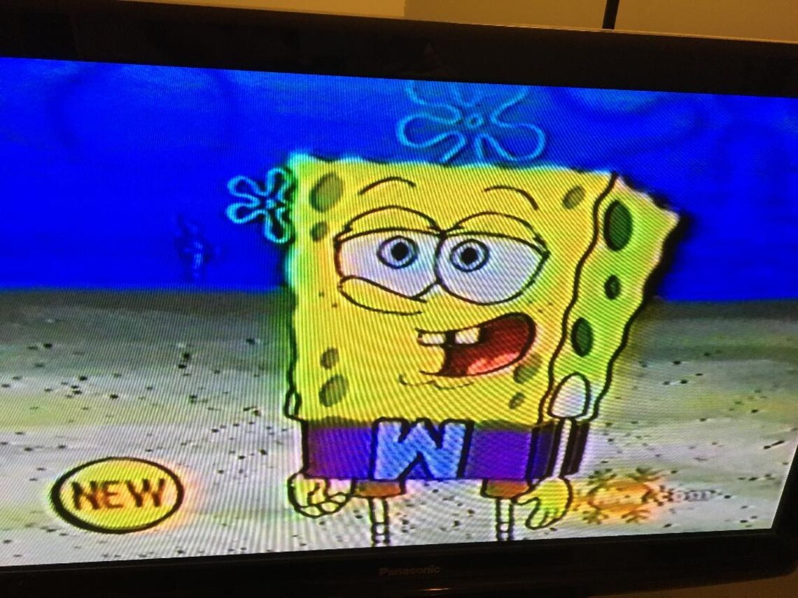 Spongebob Squarepants Marathon 2002 With Commercials Nickelodeon VHS ...