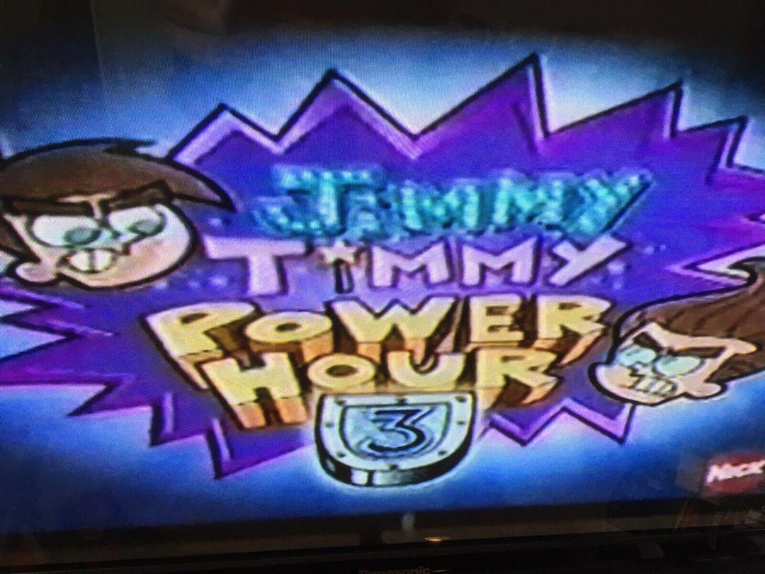 Jimmy Timmy Power Hour 3 Jerkinators Nickelodeon Commercials Neutron ...