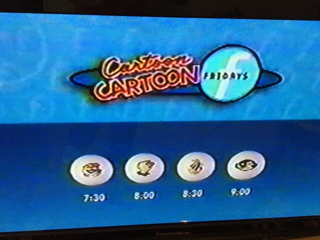 Cartoon Network Fridays 1999 Premiere First Airing CCF Commercials VHS ...