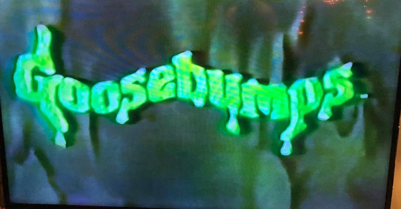 Goosebumps 1996 Fox Kids Haunted Mask Commercials Cartoon Network VHS ...