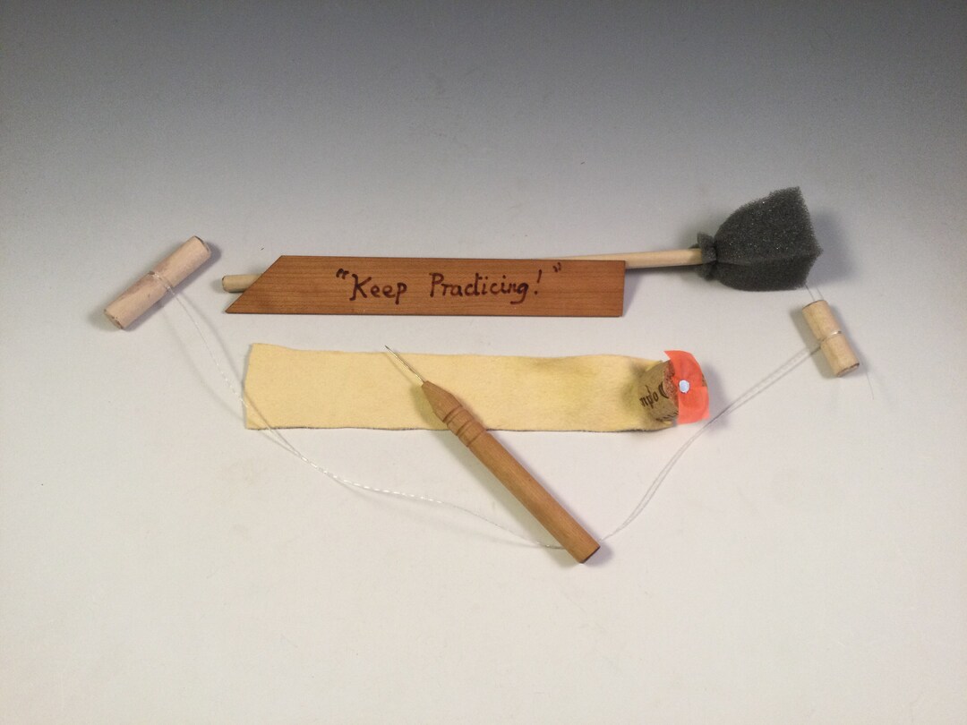 Complete Tool Kit: Cut off Wire, Throwing Stick, Leather With Float ...