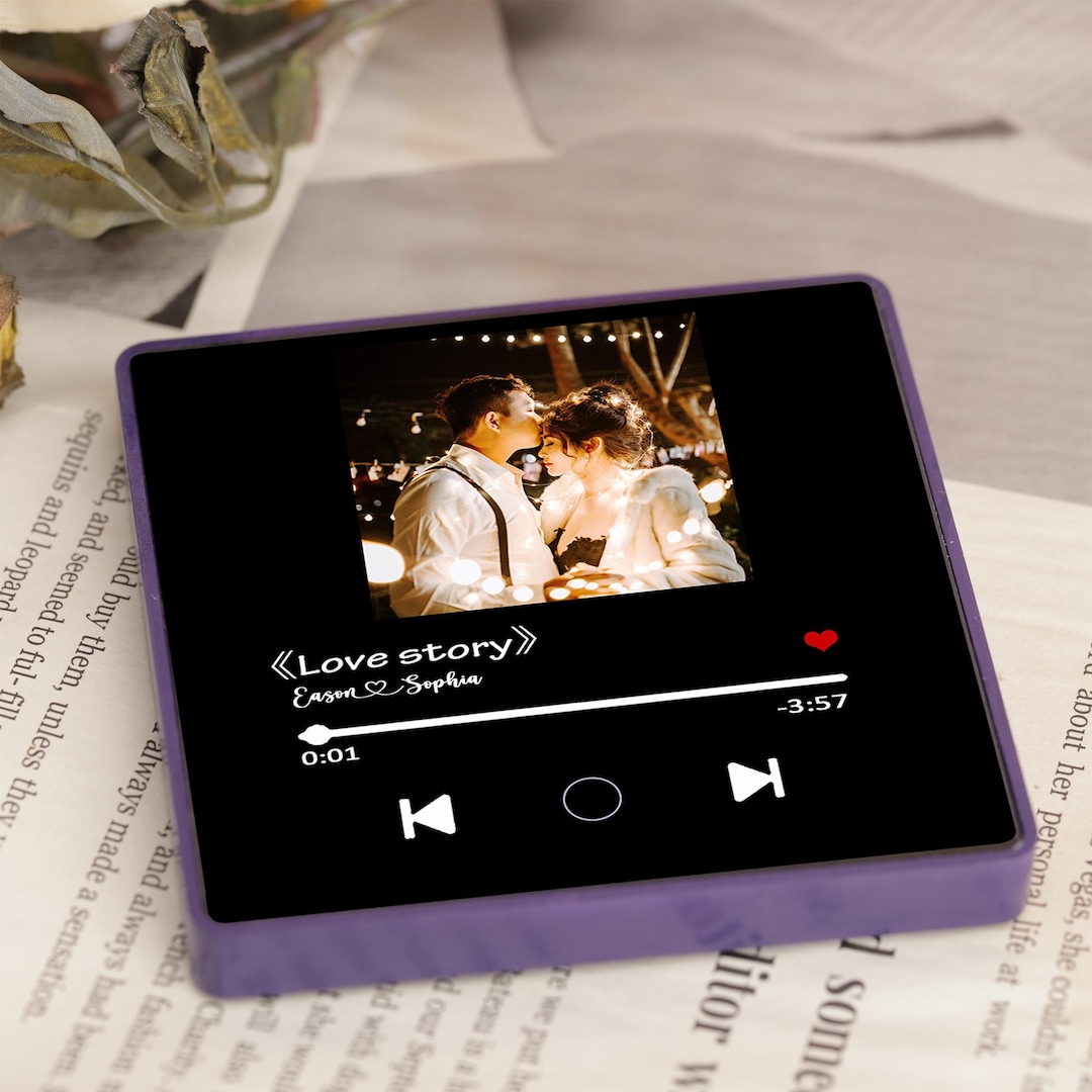 Custom Music Album Fridge Magnet With Built, With Built-in Music Player ...