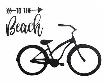 Beach Cruiser Decal - Etsy
