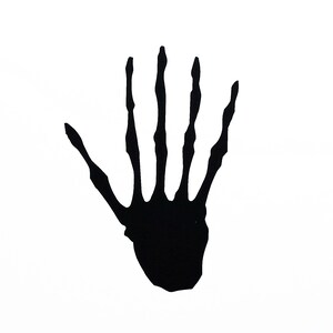 SKELETON HAND Vinyl Decal Skeleton Decor Hand Car Decal | Etsy