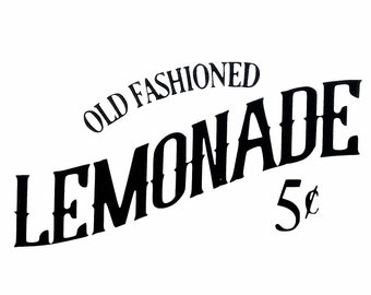 Lemonade Stand Decal - Etsy
