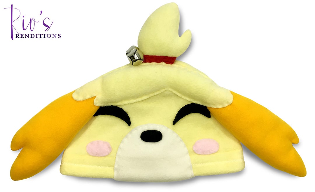 Animal Crossing - Isabelle Hat / Fleece Hat / Winter Hat / Animal ...