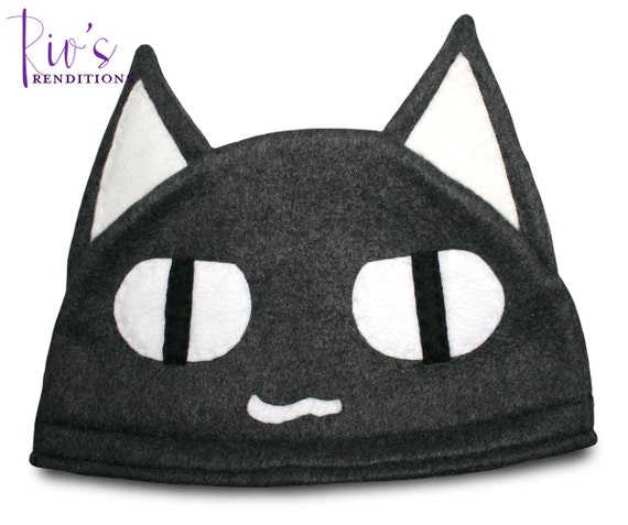 Sony Kuro Hat / Fleece Hat / Winter Hat / Sony Hat / Cat Hat | Etsy