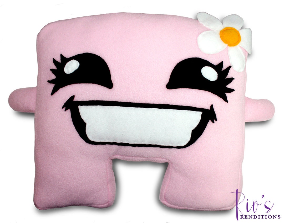 Meat Boy - Bandage Girl Plush / Fleece Plush Toy / Fleece Stuffed Toy ...