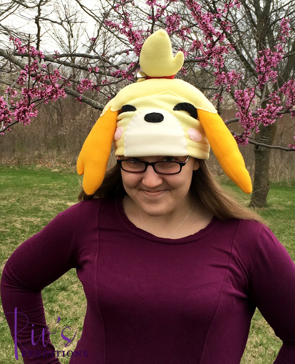 Animal Crossing Isabelle Hat / Fleece Hat / Winter Hat / | Etsy