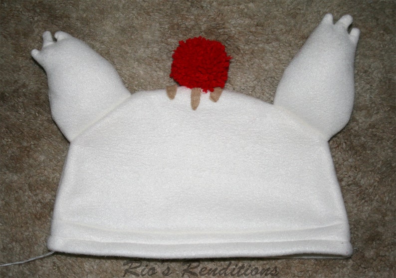 Final Fantasy Crystal Chronicles Moogle Hat / Fleece Hat / - Etsy
