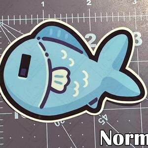 Sameko Saba Fish Sticker / 3 Inch Vinyl Sticker / Vtuber Sticker - Etsy